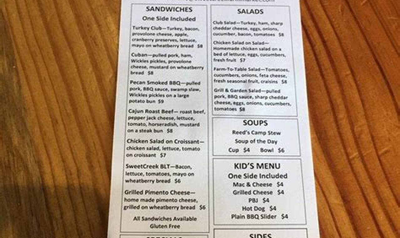 Farm Fresh: Sweet Creek Farm Menu & Local Eats