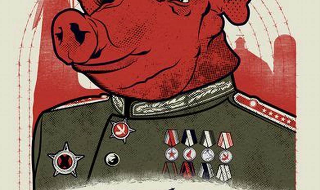 Animal Farm Poster: Visions of Rebellion & Allegory