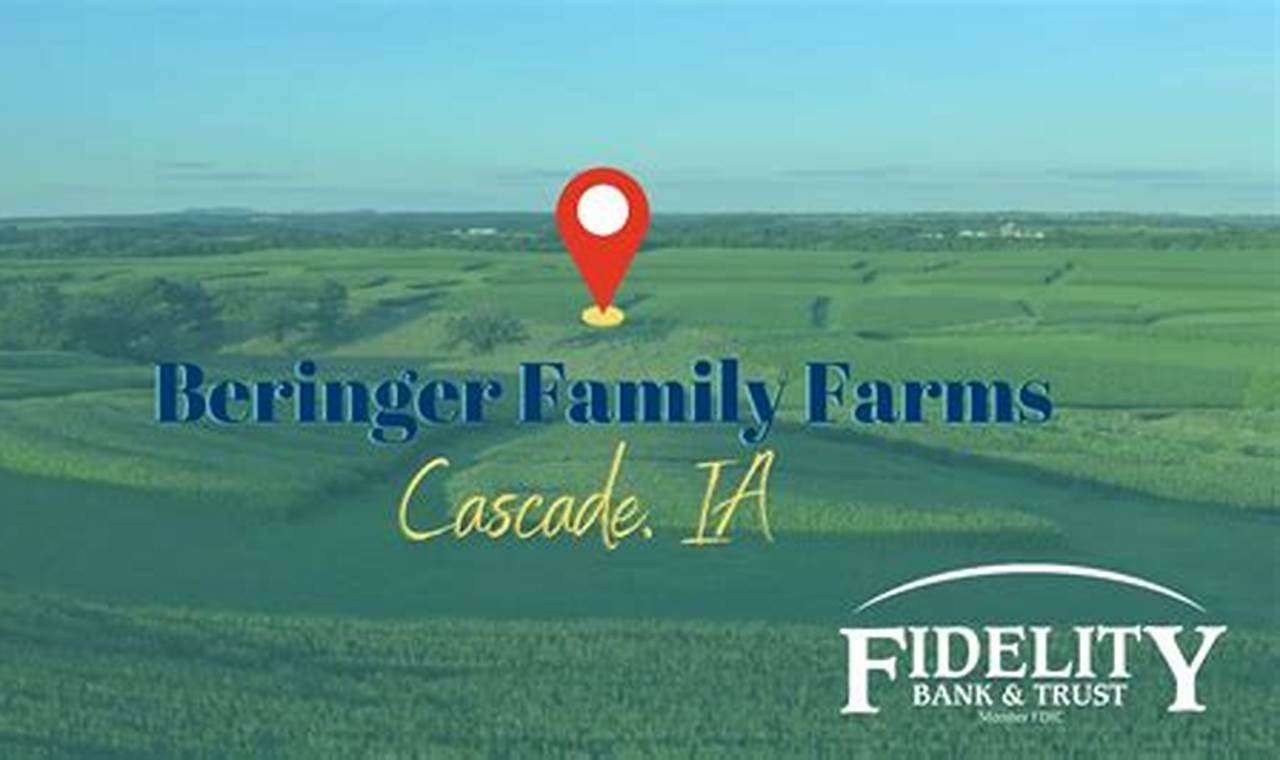 Legacy Beringer Family Farms: A Sustainable Future