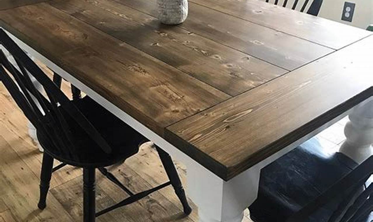 Buy Your Farm Style Table Now: Rustic Charm Awaits