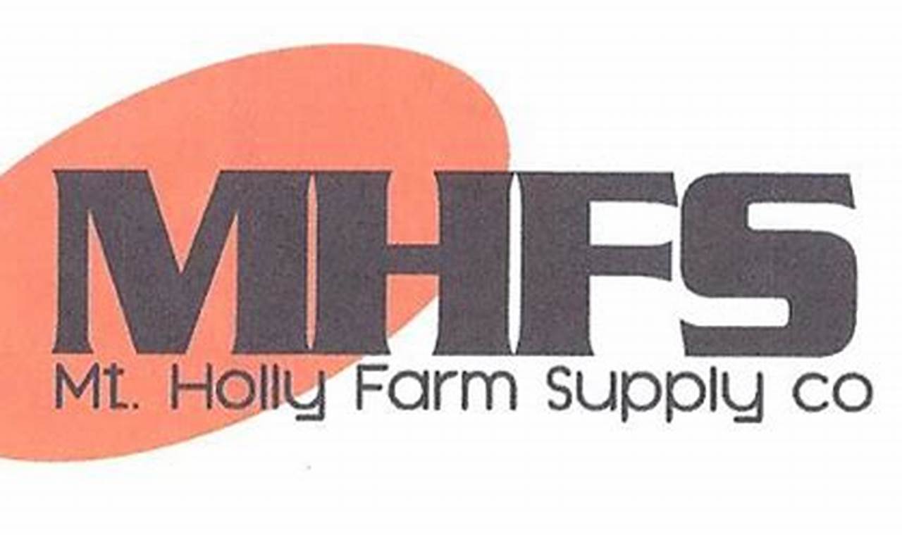 Your Local Mt Holly Farm Supply Source - [Year]