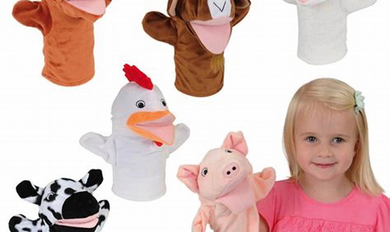 Adorable Farm Animal Puppets: Play & Learn