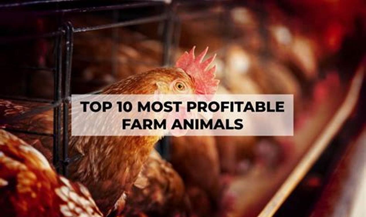 Easy Money: Top 10 Most Profitable Farm Animals for Profit!